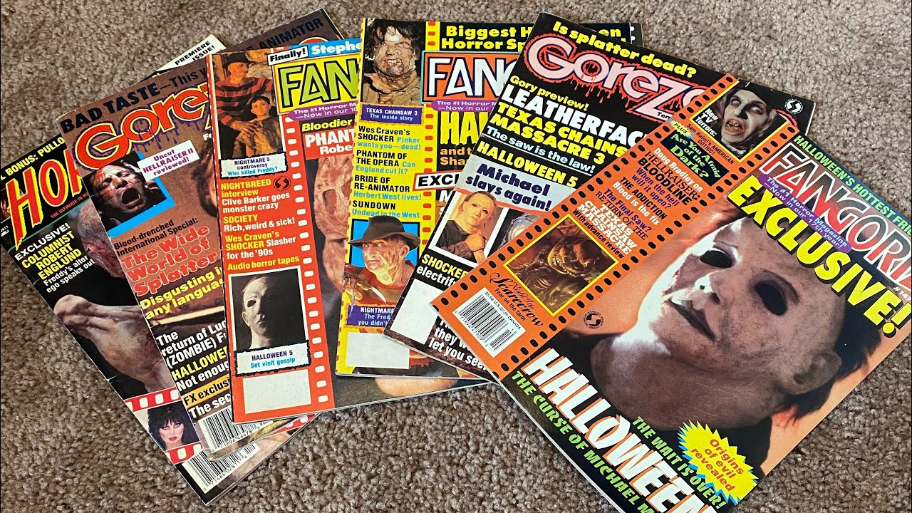 Michael myers Vintage magazine Posters Gorezone exclusive HorrorFan ...