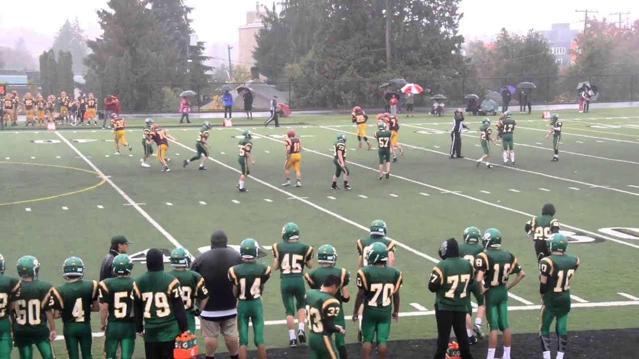 O'Dea vs Roosevelt high school freshmen football game (2015-Oct-10 ...
