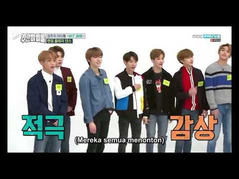 Jaemin Help Lucas In Weekly Idol
