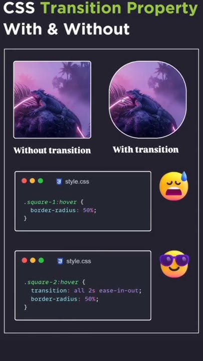 CSS transition property #css #transition - YouTube