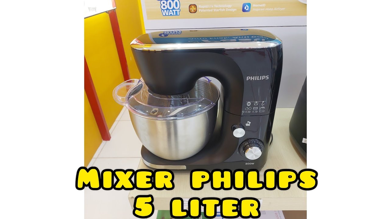 Pengetesan Mixer Besar Philips Hr 7922 - YouTube