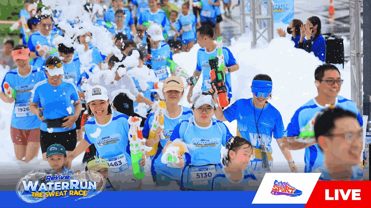 Revive Water Run 2025 | Livestream | Đường chạy nước thể lực nhất mùa ...