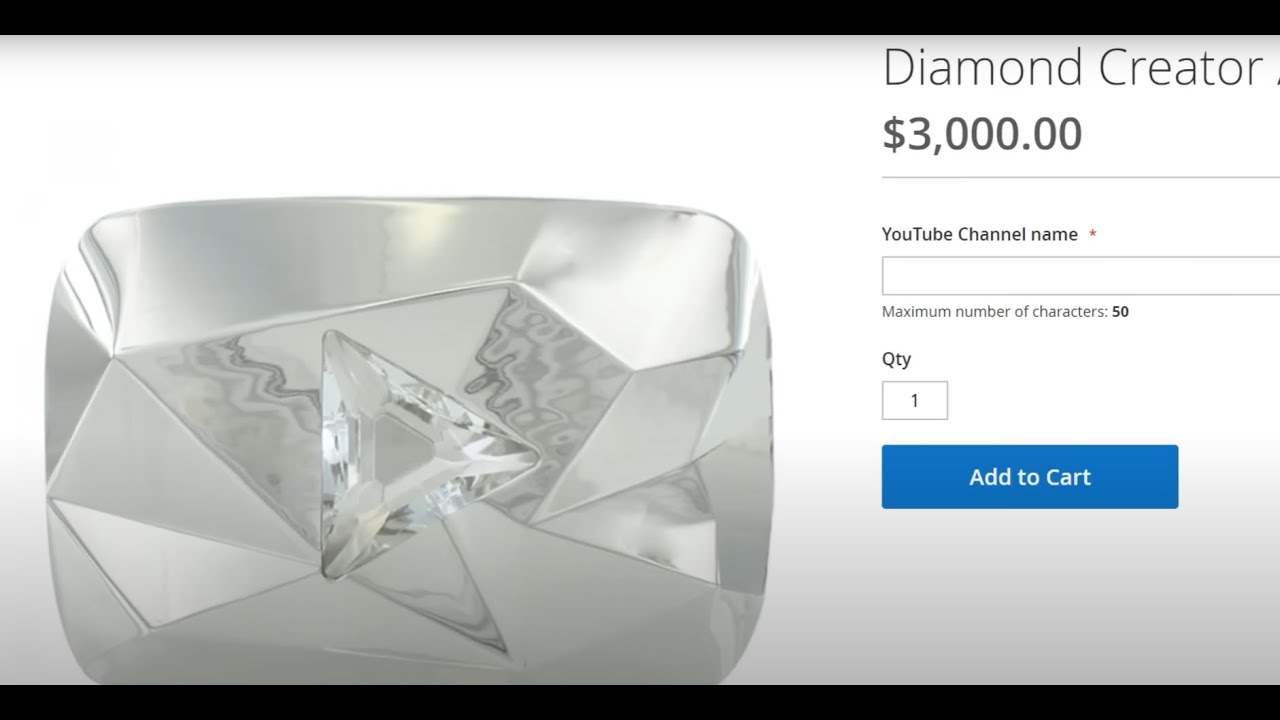 Would you like to have a Diamond Play Button? - YouTube