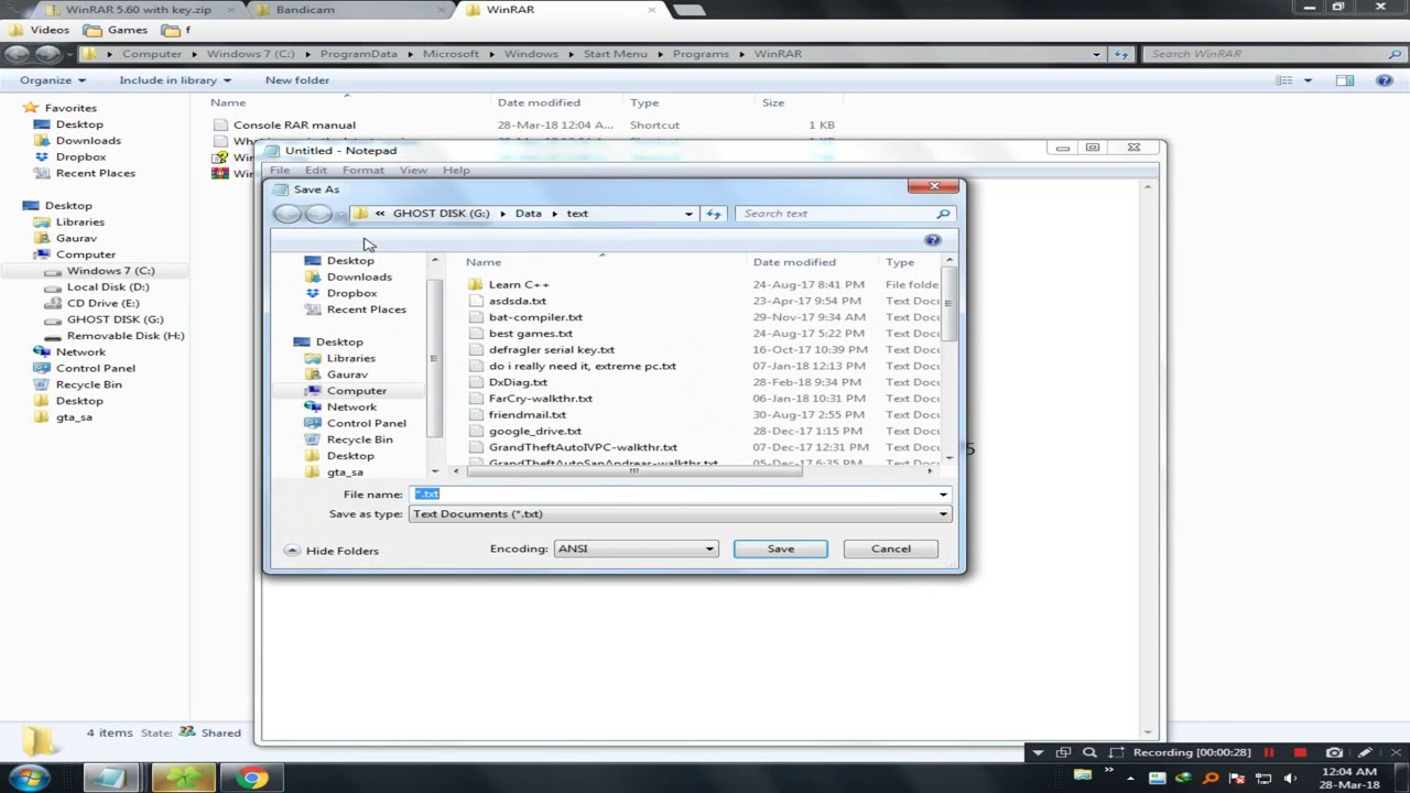 WinRar 5 60 Serial key and Installation Windows 7, 8, 10 - YouTube