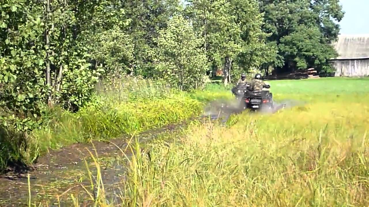 Yamaha Grizzly 660 & Cf Moto 500 - YouTube