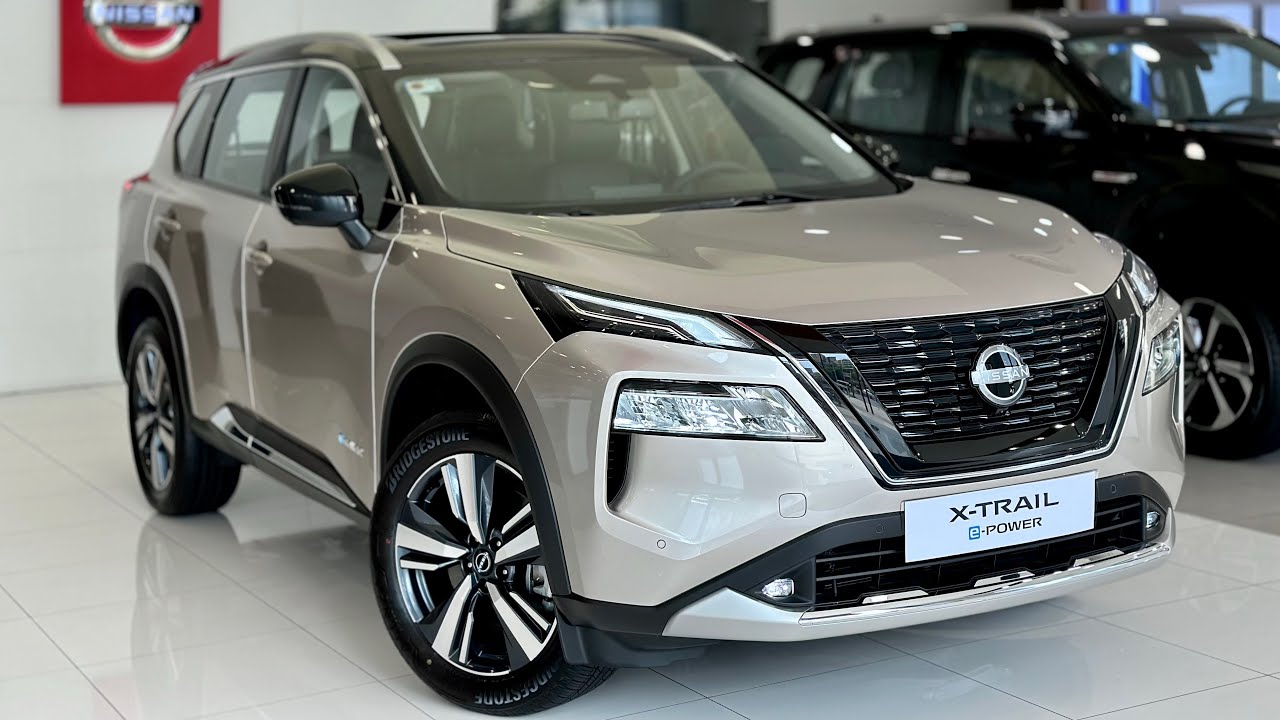 New Nissan X-Trail e-Power ( 2024 ) - 7-Seater Luxury SUV | Champagne ...