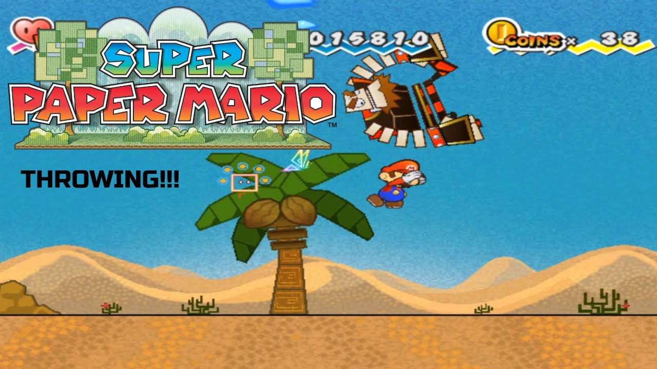 Super Paper Mario #3 - WHAT IS THIS?!? (Chapter 1) - YouTube