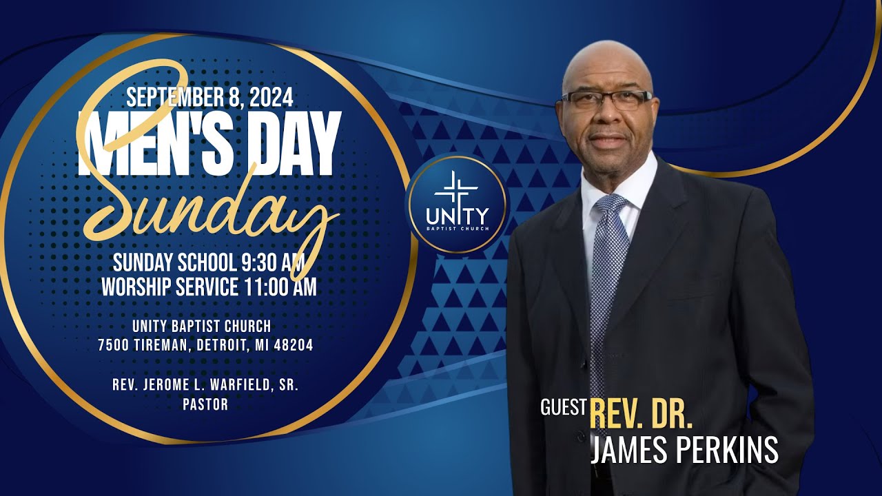 Boys To Men | Corinthians 13:11 | Rev. Dr. James C. Perkins | Worship ...