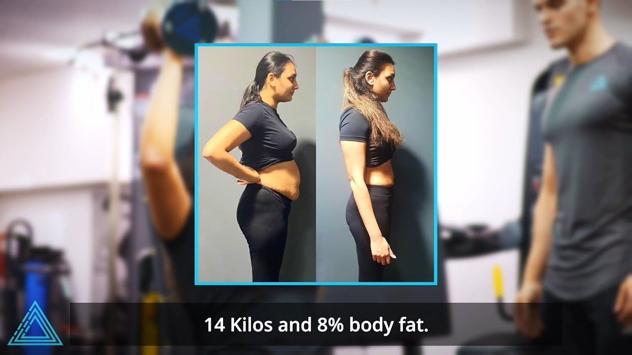 AMAZING 14 KG FEMALE FAT LOSS TRANSFORMATION - with DELTA FITNESS - YouTube