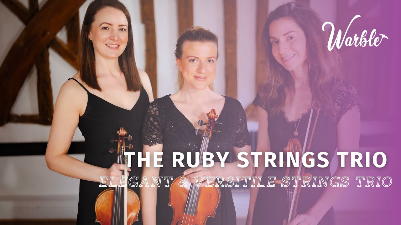 The Ruby Strings Trio // Elegant & Versatile Strings Trio // Book Now at Warble Entertainment ...