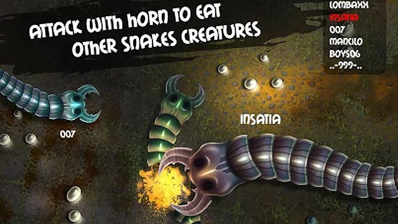 insatiable io snakes - insatia - Android Gameplay - YouTube