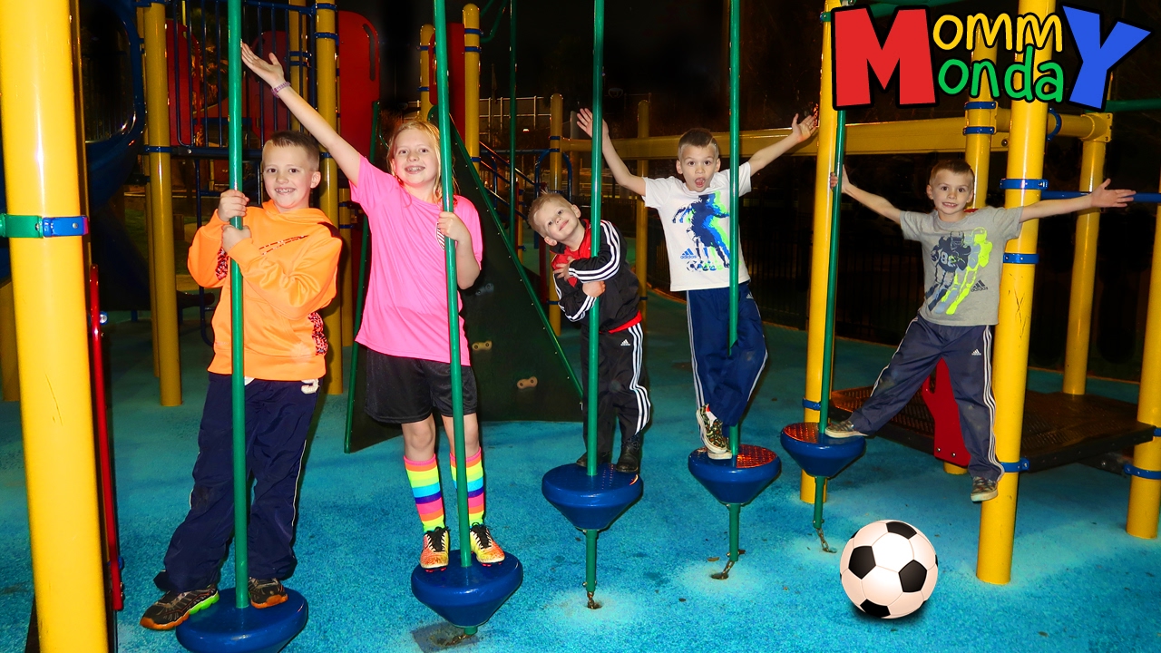 Girls Day, Sports, Park & Toys || Mommy Monday - YouTube