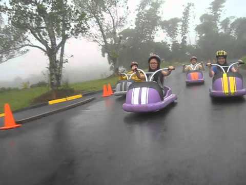 LUGE RIDE @ forest park dahilayan ,bukidnon - YouTube