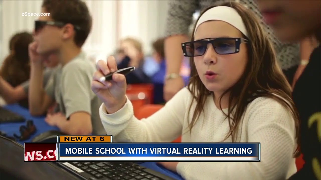 Virtual Reality school bus shows 5th graders a new way to learn - YouTube