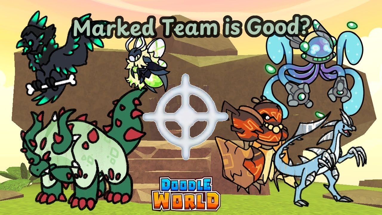 Marked Team is Pretty Fun!【Doodle World PvP】 - YouTube