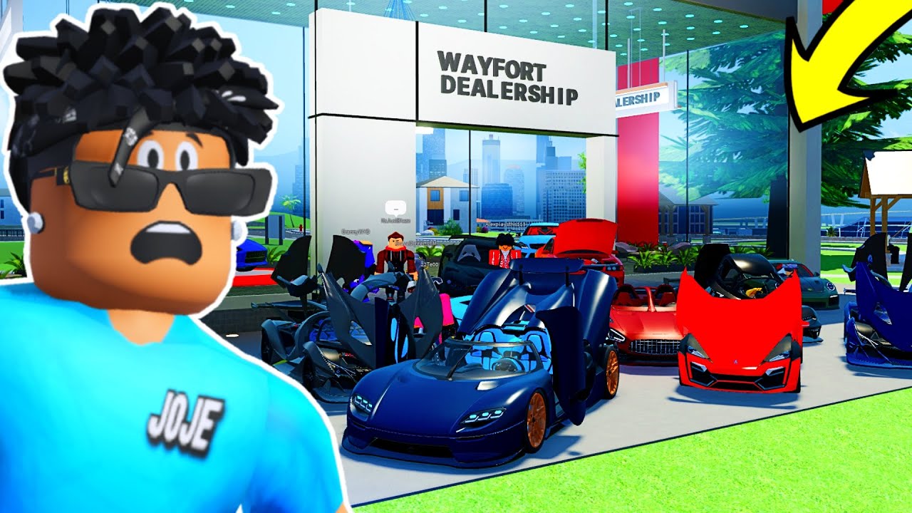 I WENT TO THE RAREST CAR DEALERSHIP IN ROBLOX DRIVING EMPIRE - YouTube