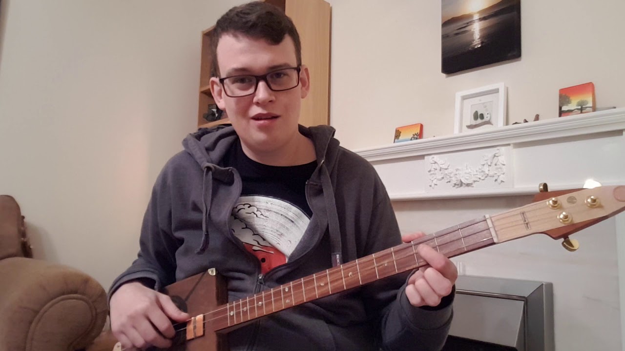 Evil by Howlin' Wolf on 3 string cigar box guitar - YouTube