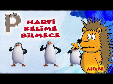 P Harfi - Abc Alfabe LULU ve ARKADAŞLARI ile Eğitici ve Öğretici Bilmeceler (çizgi film)