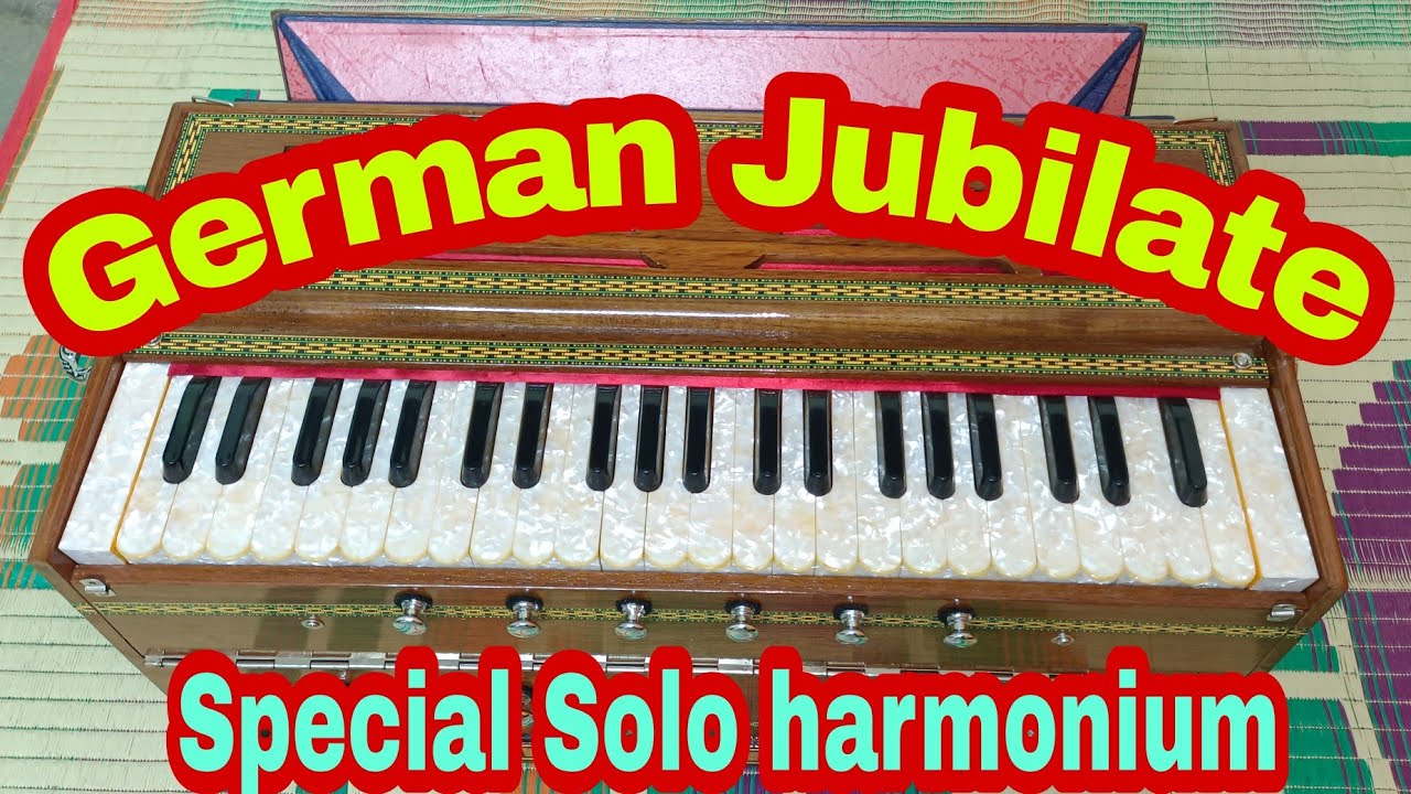 German Jubilate harmonium। German Jubilate Reeds bass male vertical ...