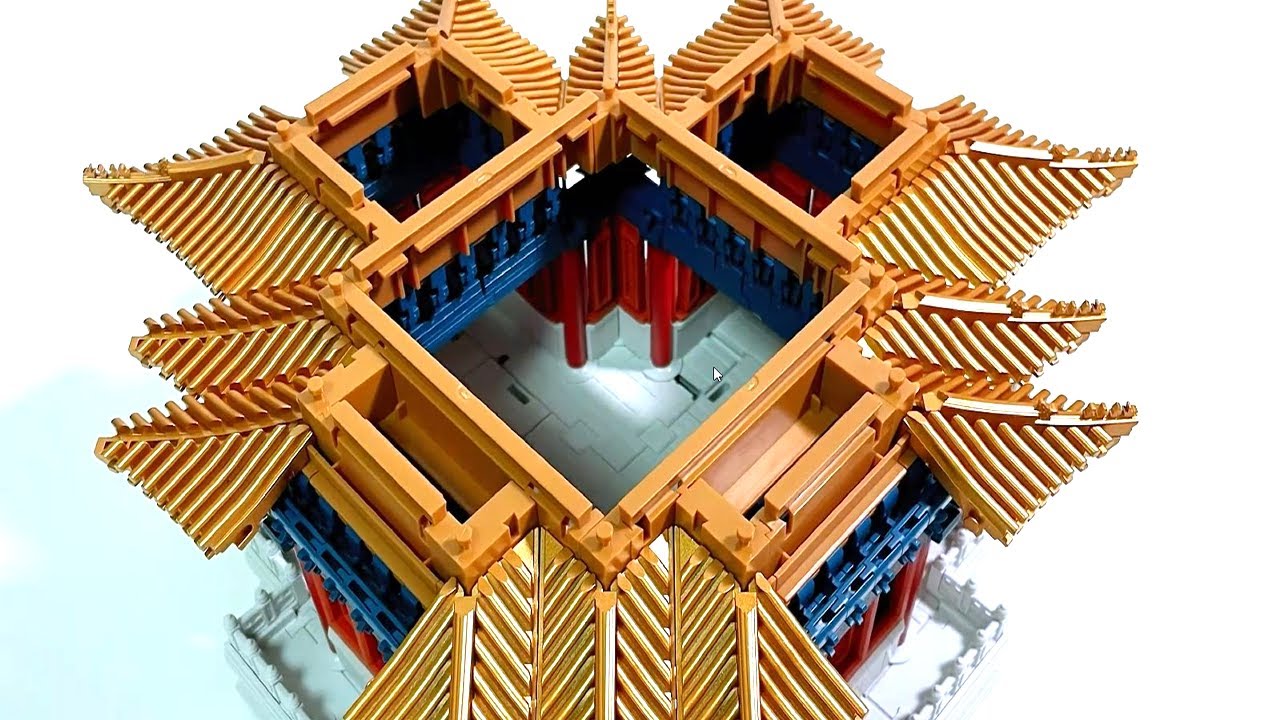 How to build the LEGO Forbidden City Corner Tower in just 3 steps ...