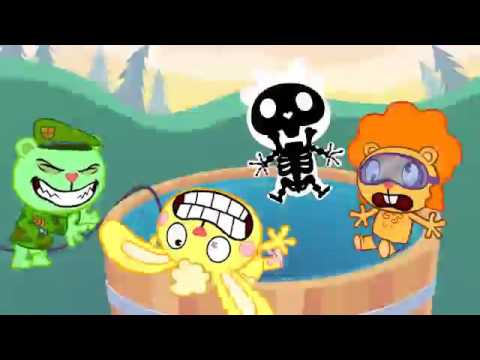 Happy Tree Friends - Hot Tub Shake - YouTube