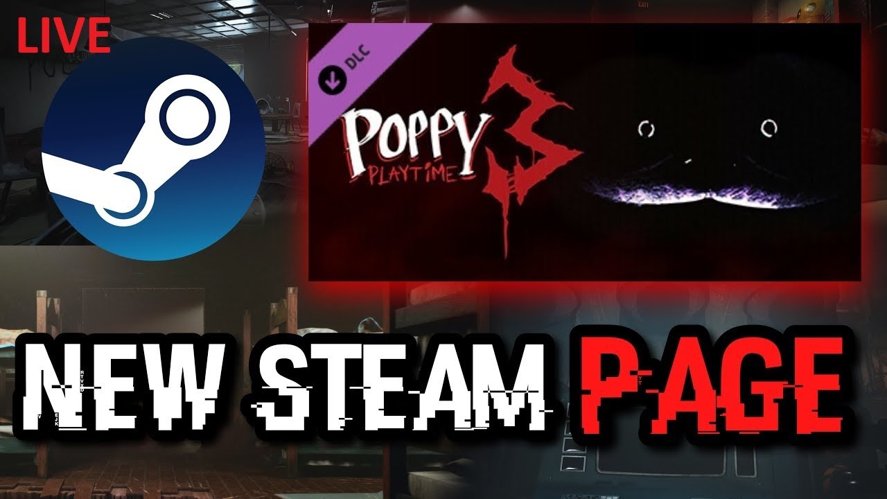 🔴Live Poppy Playtime Chapter 3 Release date Countdown | Poppy Chapter 3 ...