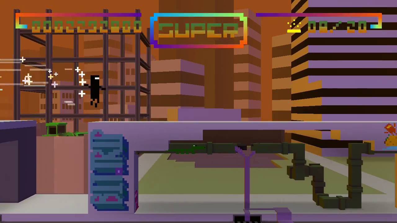 BIT.TRIP RUNNER - 3-08 "Ginger Pit" + Retro Challenge (Perfect Run ...