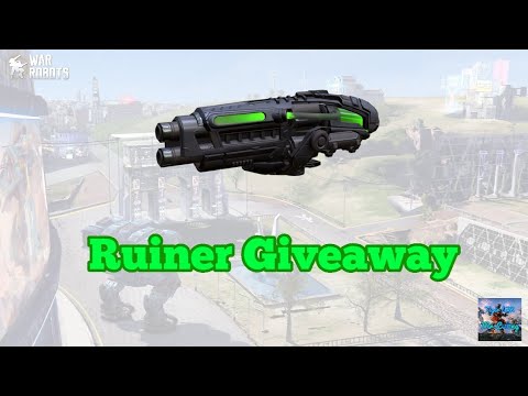 War Robots 🇻🇳 - Ruiner Giveaway #WRwinewRuiner - YouTube