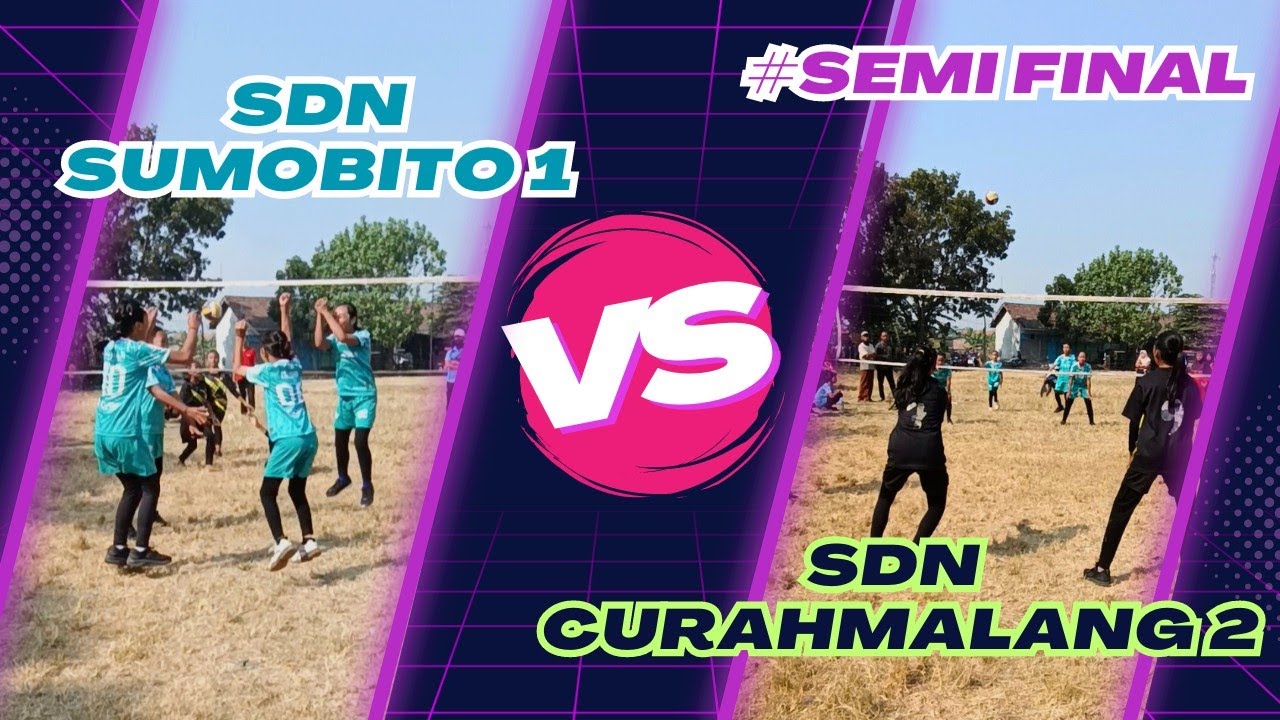 SEMI FINAL‼️SDN Sumobito 1 vs SDN Curahmalang 2‼️Voli Putri SD se Kec ...