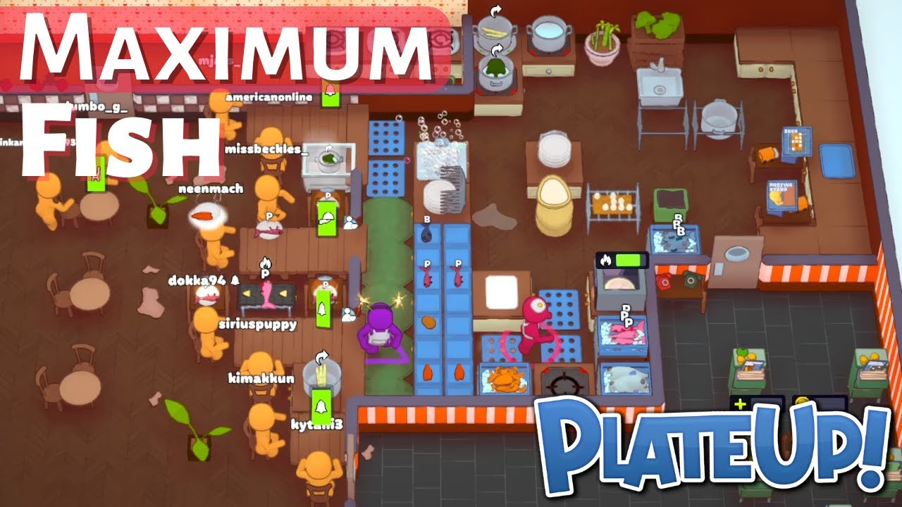 PlateUp! Maximum Fish - YouTube