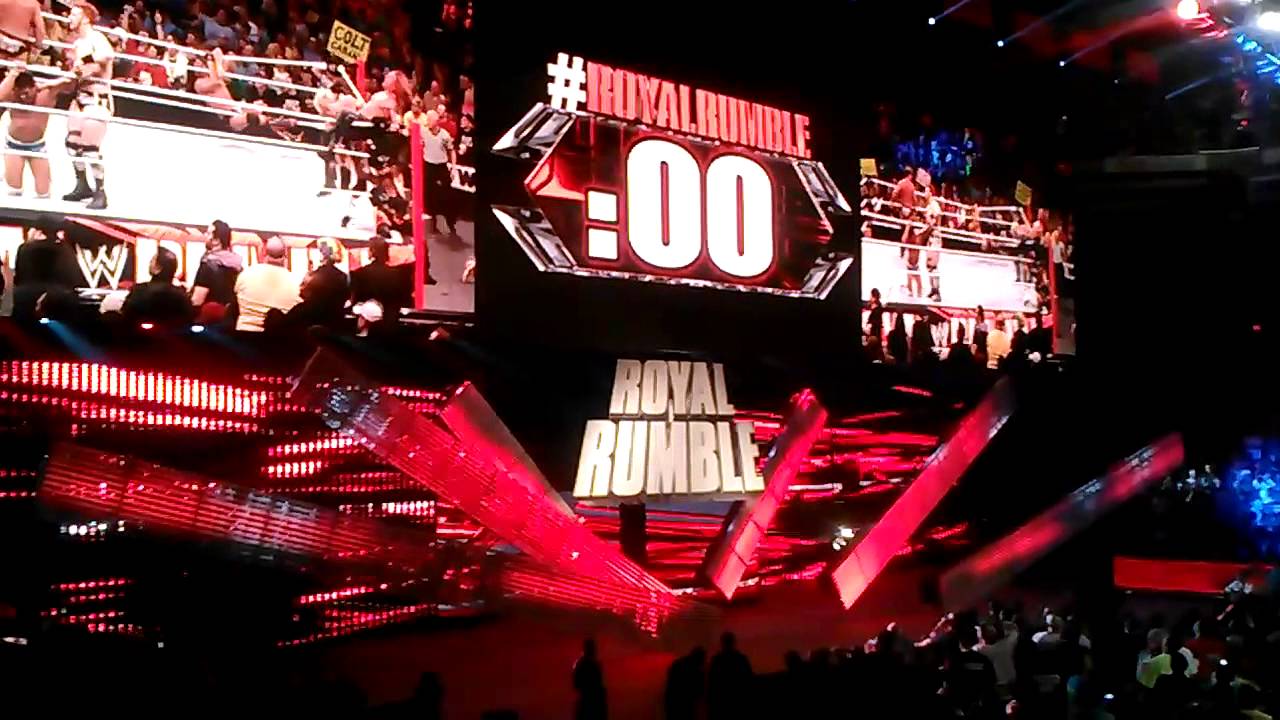 Wade Barrett Royal Rumble entrance 2013 - YouTube