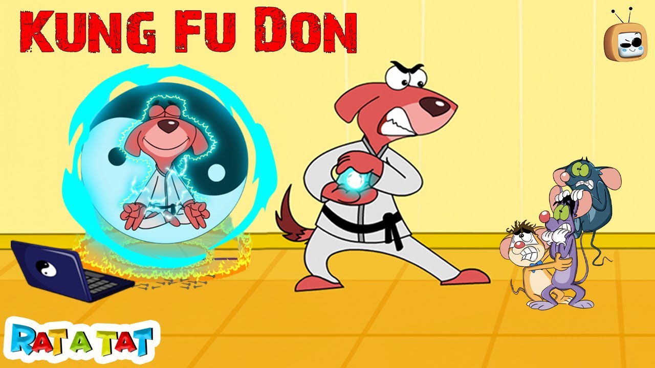 Rat Irritates and Dog Learns Kungfu 🥋|Rat A Tat Special |chotoonz tv ...