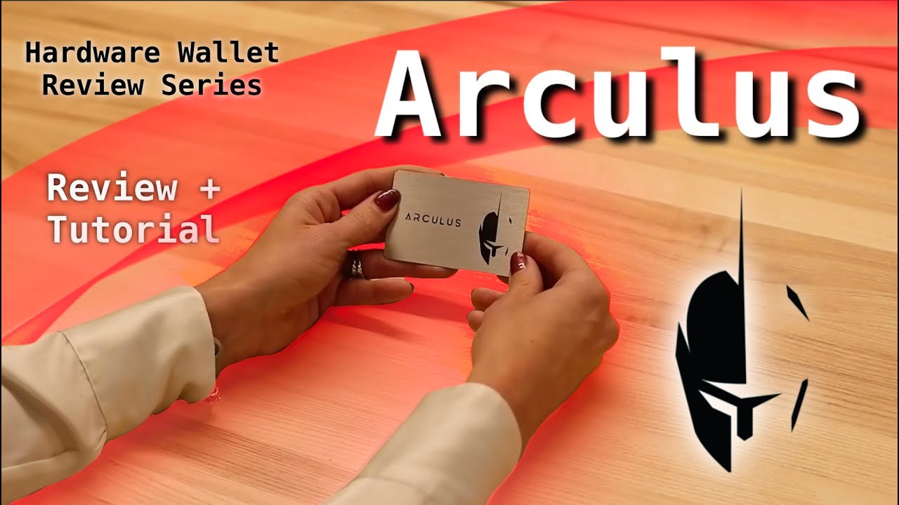 Arculus Key Card | Hardware Wallet Review Series - YouTube