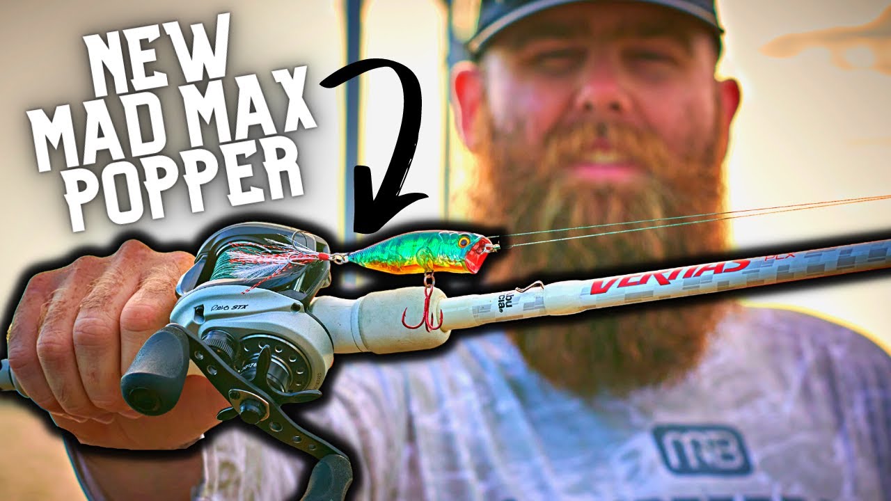 MONSTERBASS Presents: The Mad Max Popper | All New Top Water Lure - YouTube