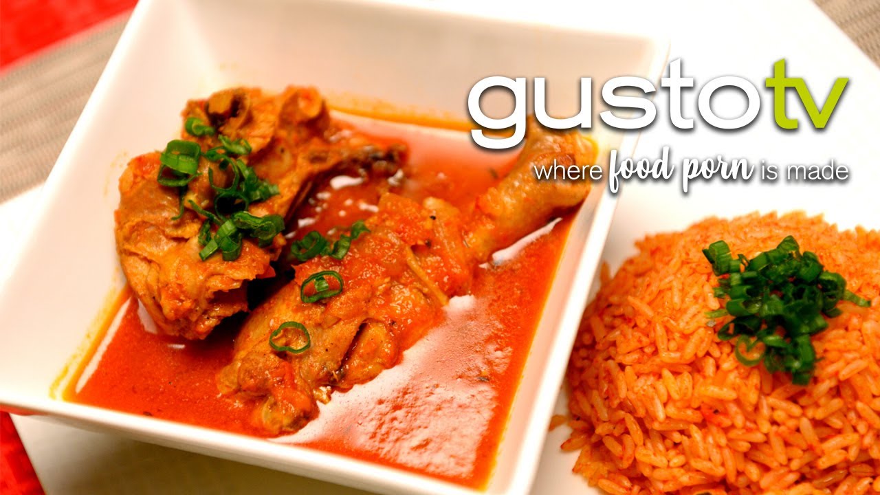 Quick and Easy Nigerian Chicken Stew with Jollof Rice - YouTube