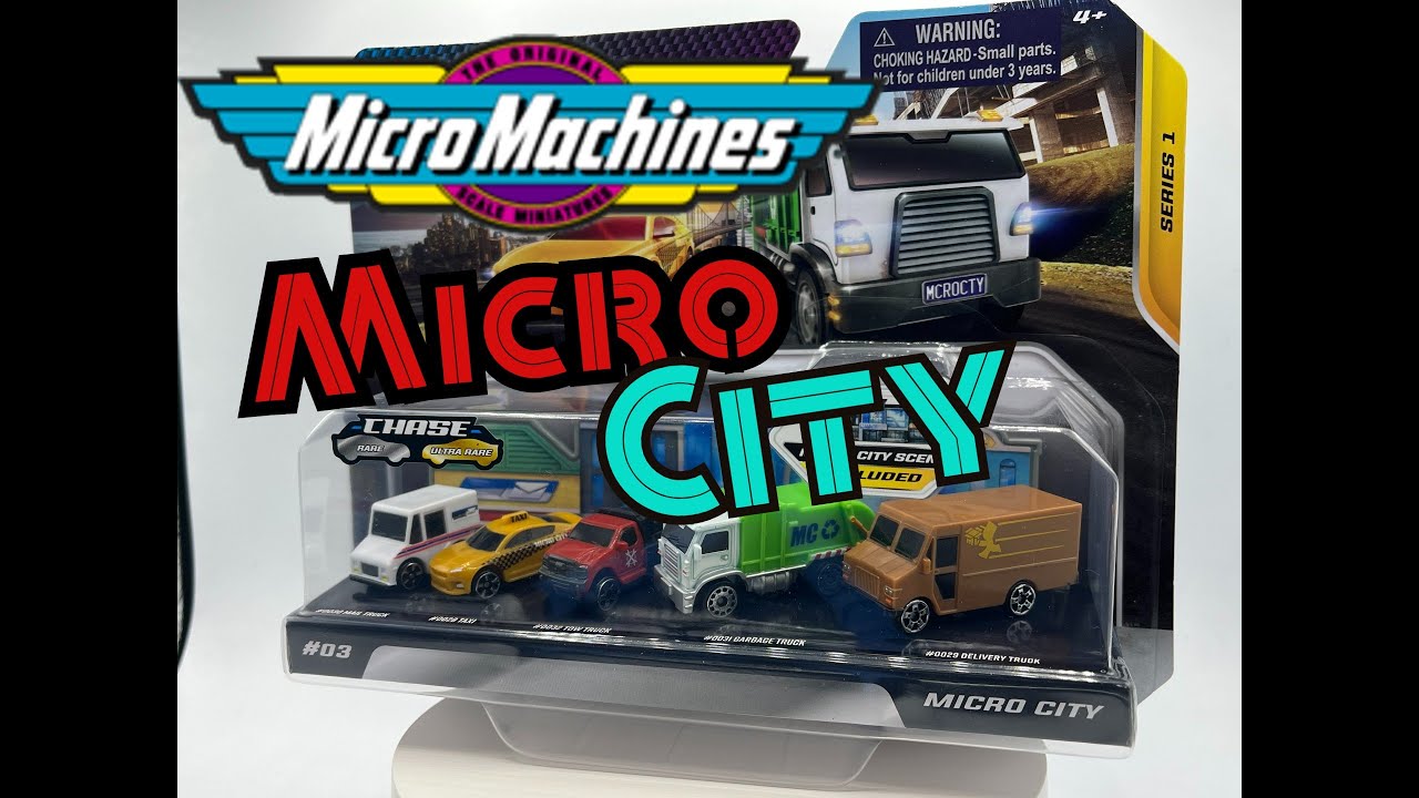 Micro City! 2020 Micro Machines Series 1. Unboxing & Review! - YouTube