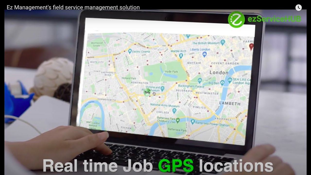 Ez Management's field service management solution - YouTube