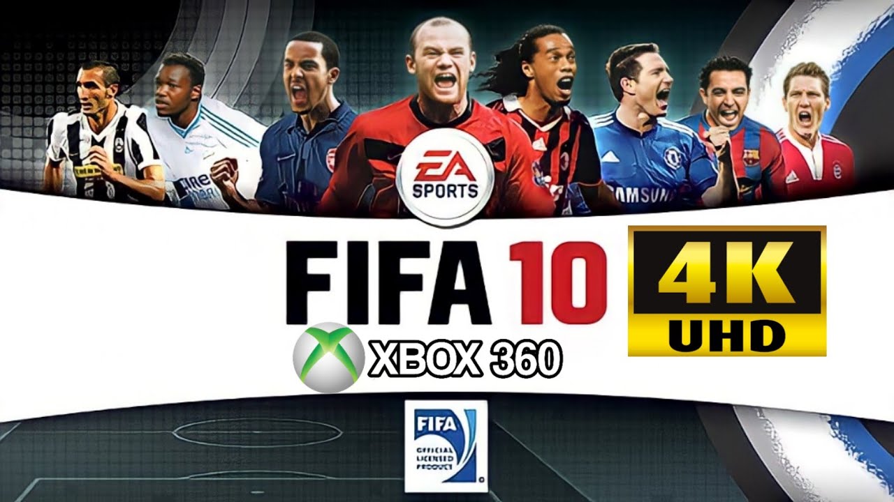 FIFA 10 Xbox 360 4k - YouTube