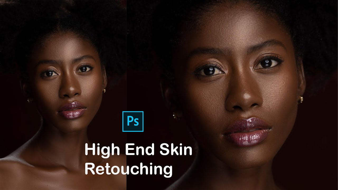 High End Skin Softening Retouch in Photoshop// Remove Blemishes, Acne ...
