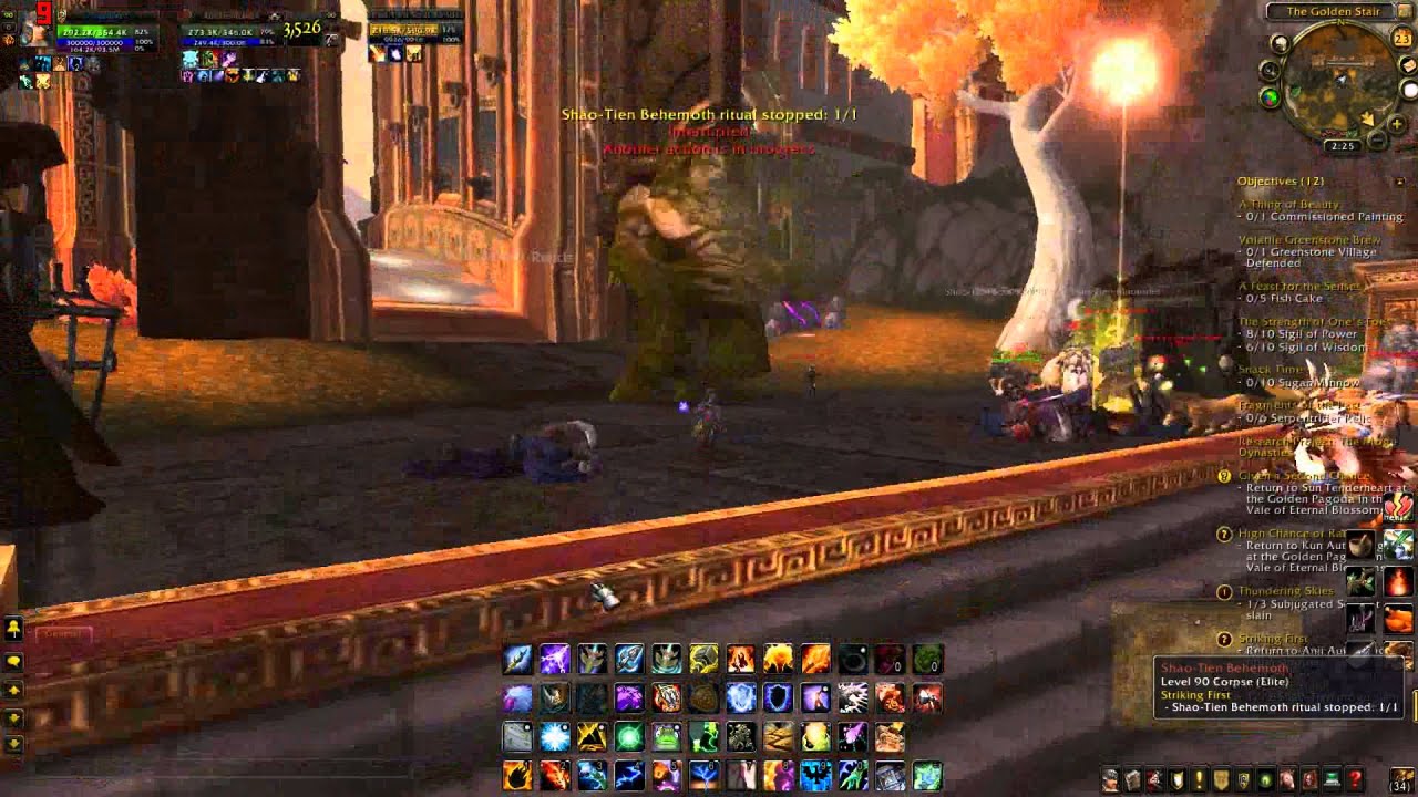 Golden Lotus reputation daily quests Full HD) - YouTube