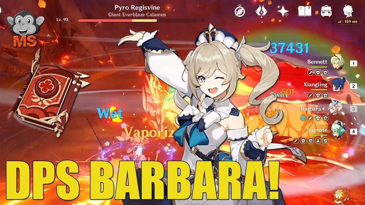 DPS Barbara + Dodoco Tales Catalyst | Genshin Impact - YouTube