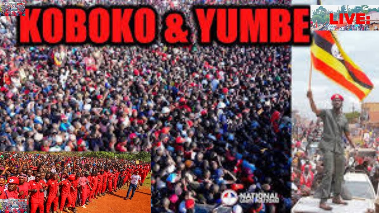 HAPPENING LIVE HE ROBERT KYAGULANYI SSENTAMU IN KOBOKO / YUMBE ON ...
