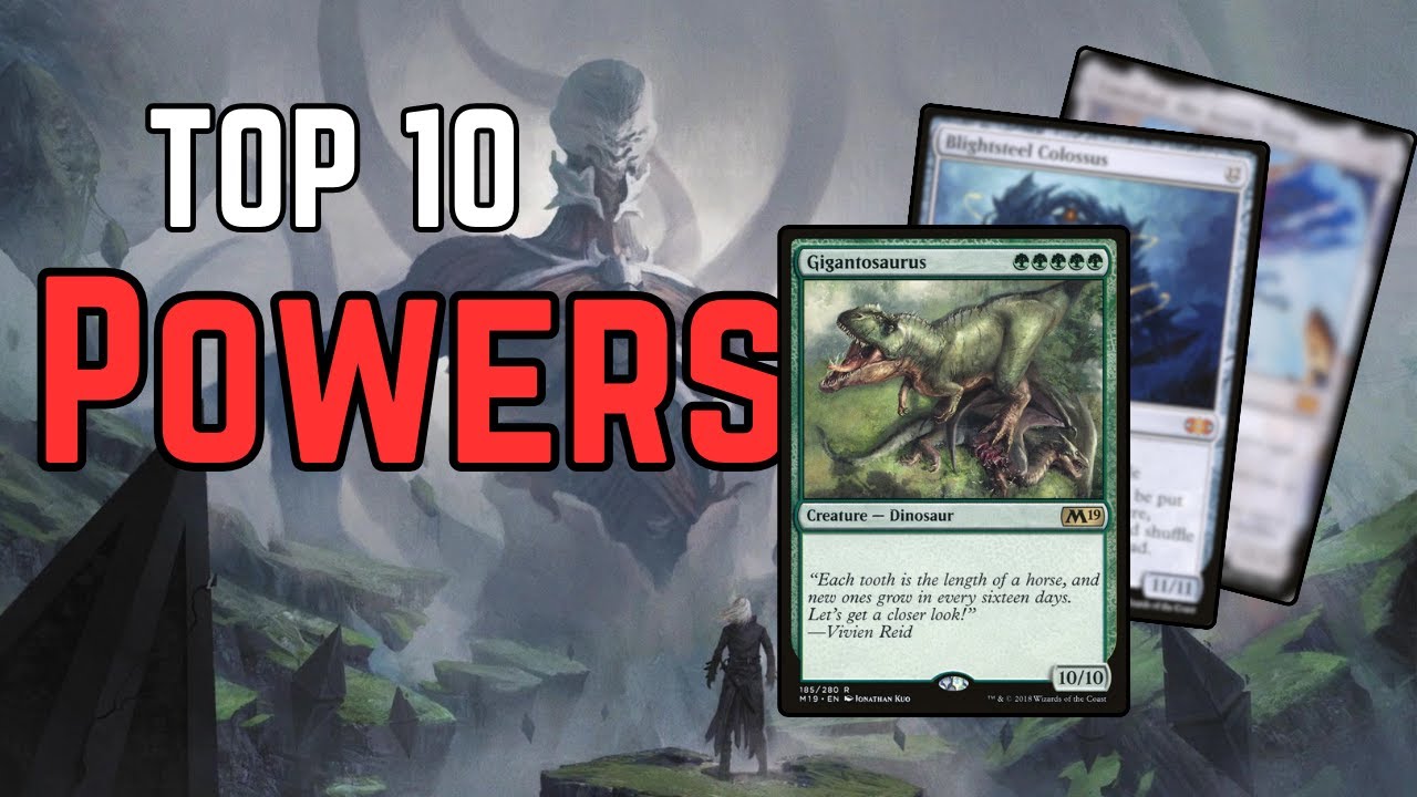 Top 10 Creature Powers in Magic: The Gathering - YouTube
