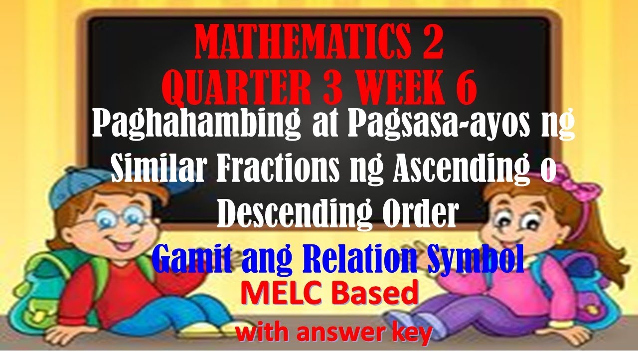 MATH 2 Q3 W6 COMPARING AND ORDERING SIMILAR FRACTIONS USING RELATION math-2-q3-w6-comparing-and-ordering-similar-fractions-using-relation