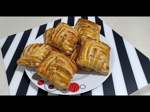 ÖRGÜ ŞEKLİNDE MİLFÖY BÖREĞİ TARİFİ NASIL YAPILIR  MİLFÖY PASTRY IN KNITTED SHAPE