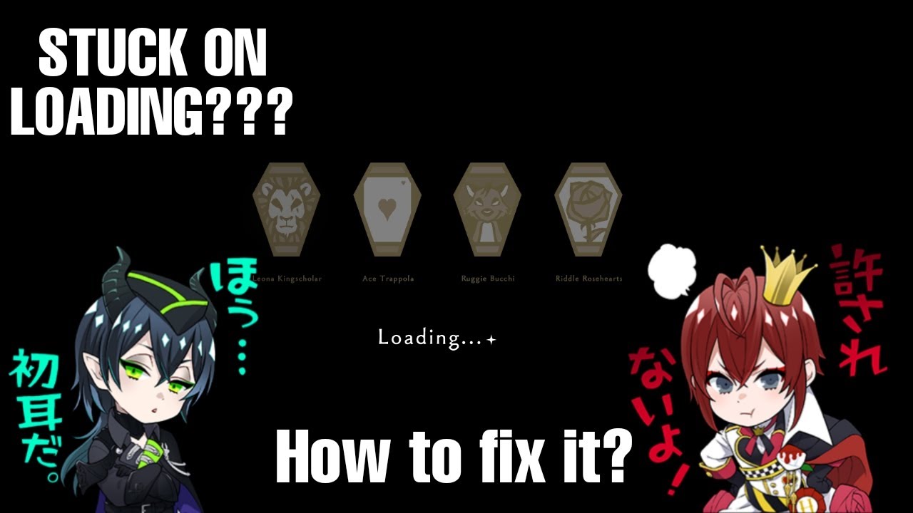 Stuck on Loading ??? | Disney Twisted Wonderland EN - YouTube