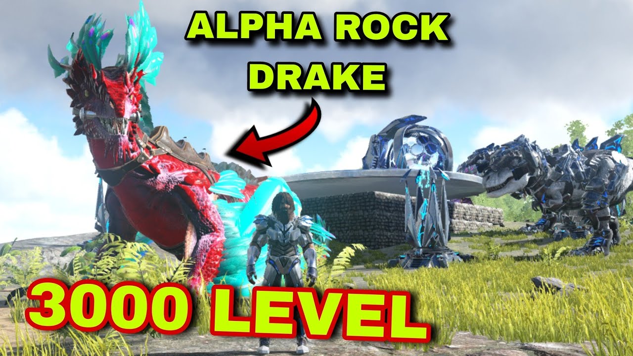 COMPLETING STORY ARK //3000 LEVEL ALPHA ROCK DRAKE TAMING ON 2500 LEVEL ...