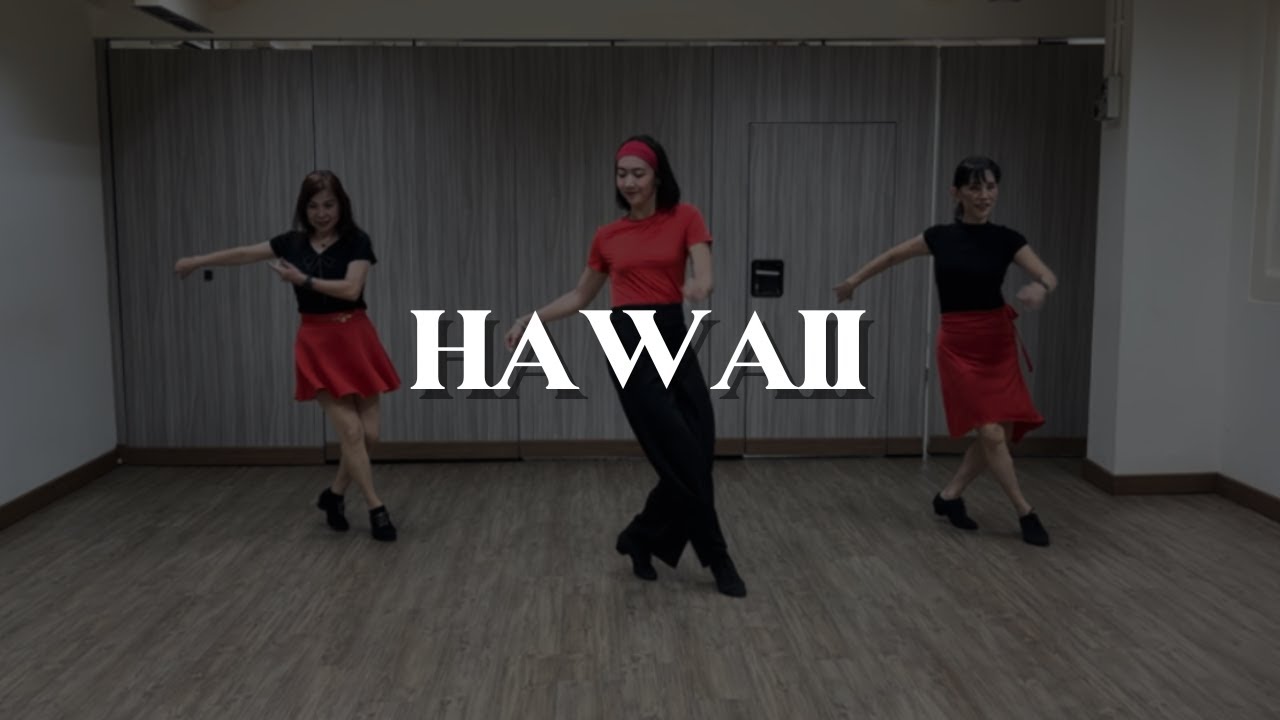 HAWAII - Line Dance (Angel Liew) - YouTube