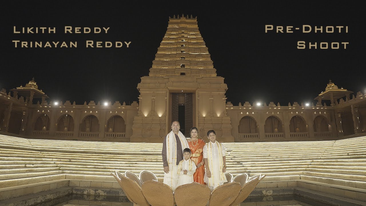 Likith Reddy & Trinayan Reddy - Pre Dhoti Shoot - 4K - YouTube