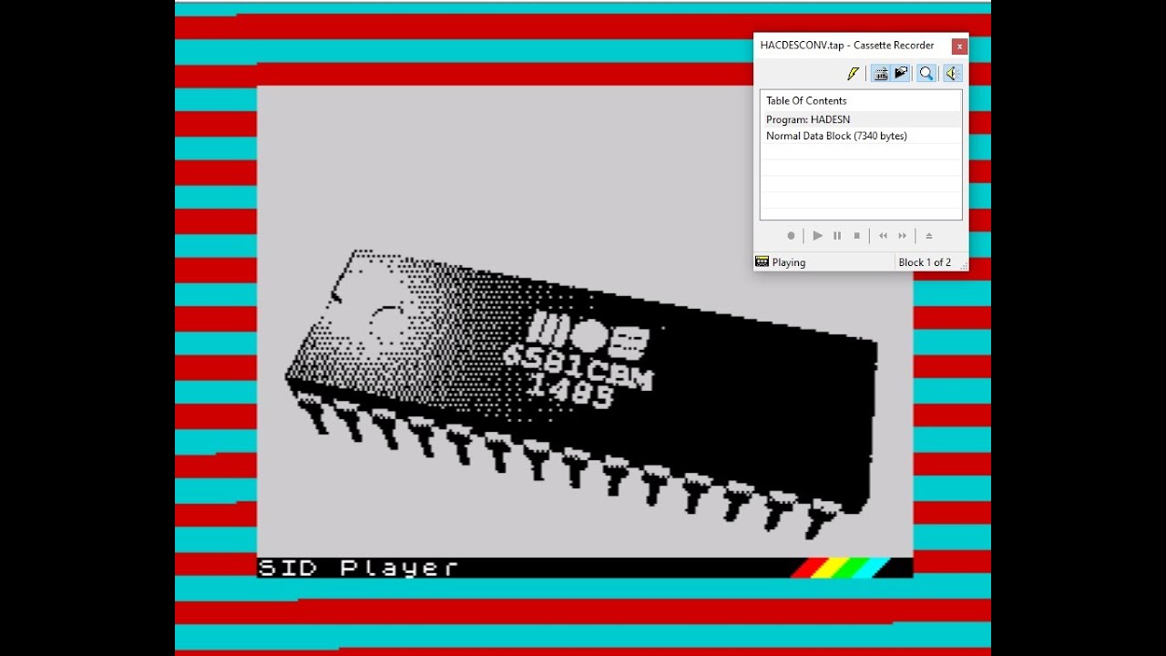 C64 SID-Emulator For ZX Spectrum AY/YM Sound Chips - Hades Nebula by ...
